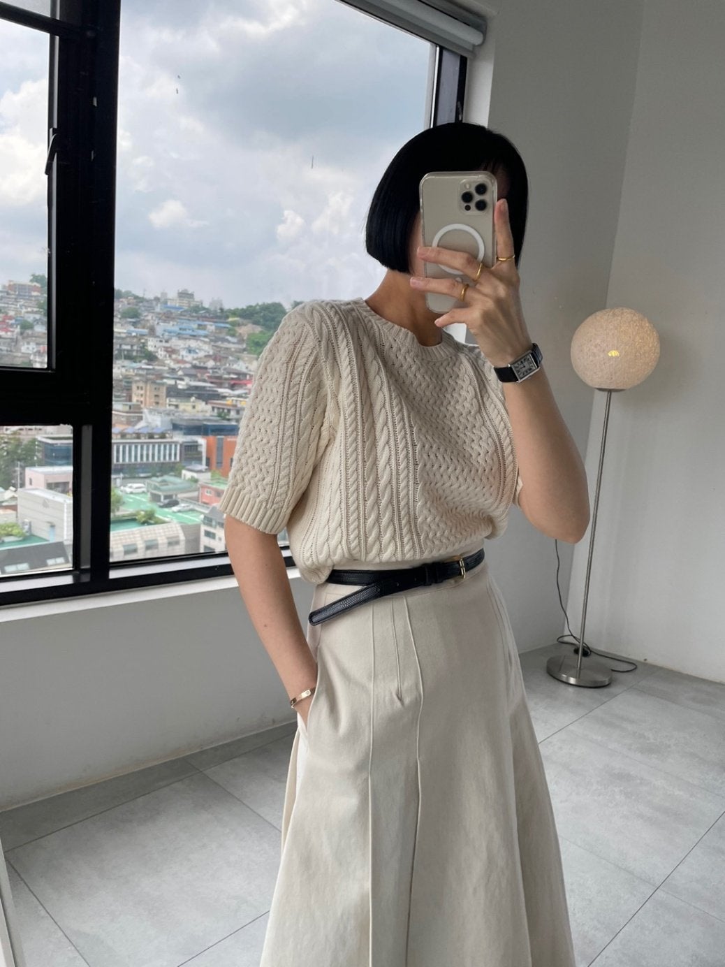 Michelle cable knit | MERCI Trading Hours Weekdays10 am
